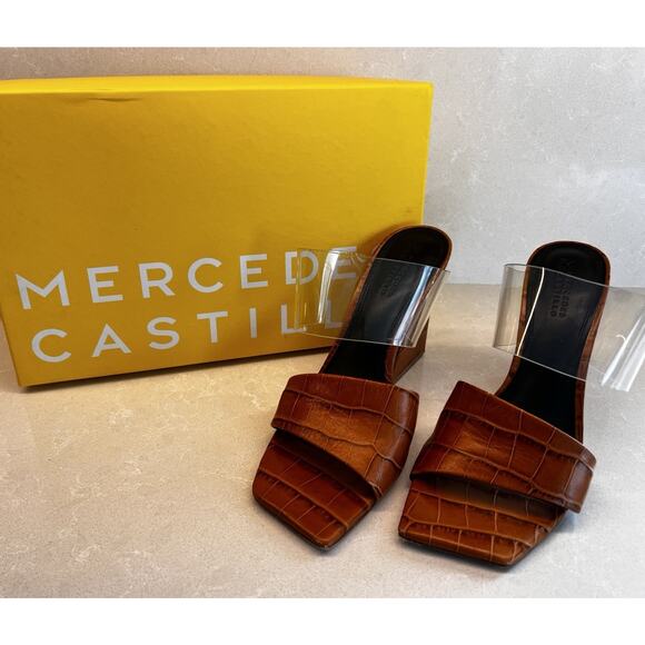 MERCEDES CASTILLO | Shoes | Mercedes Castillo Mcmildred Pecan Clear ...